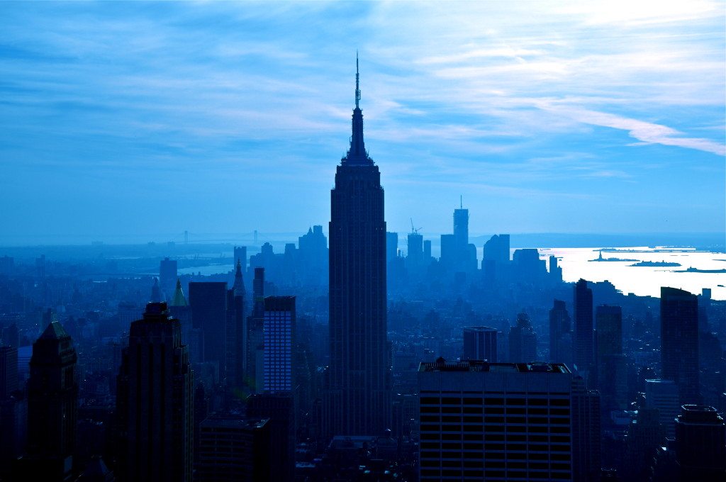 New York City Photography- A Rhapsody in Blue - Manhattan Digest