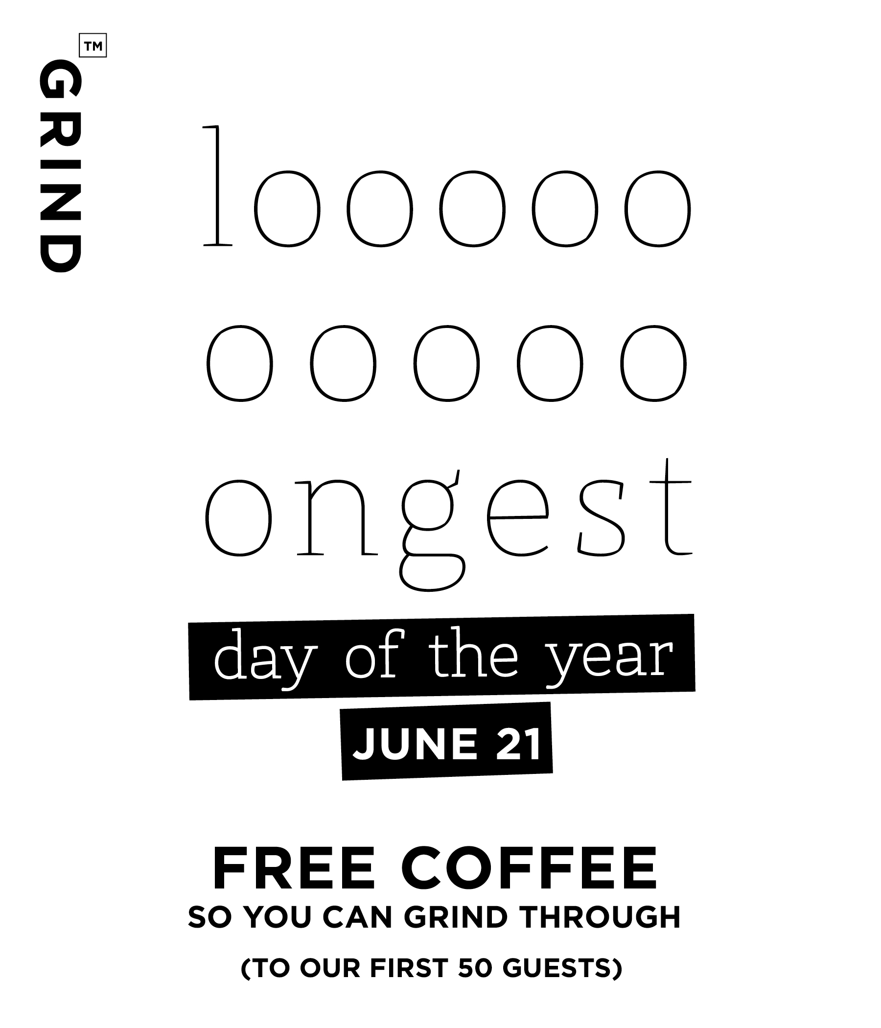 Trademark Grind Celebrates the Summer Solstice with Free Coffee ...