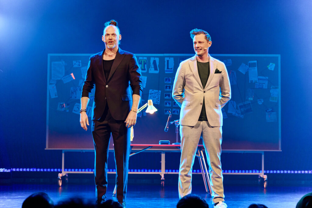 2. Peter Brynolf & Jonas Ljung in STALKER at New World Stages in New ...