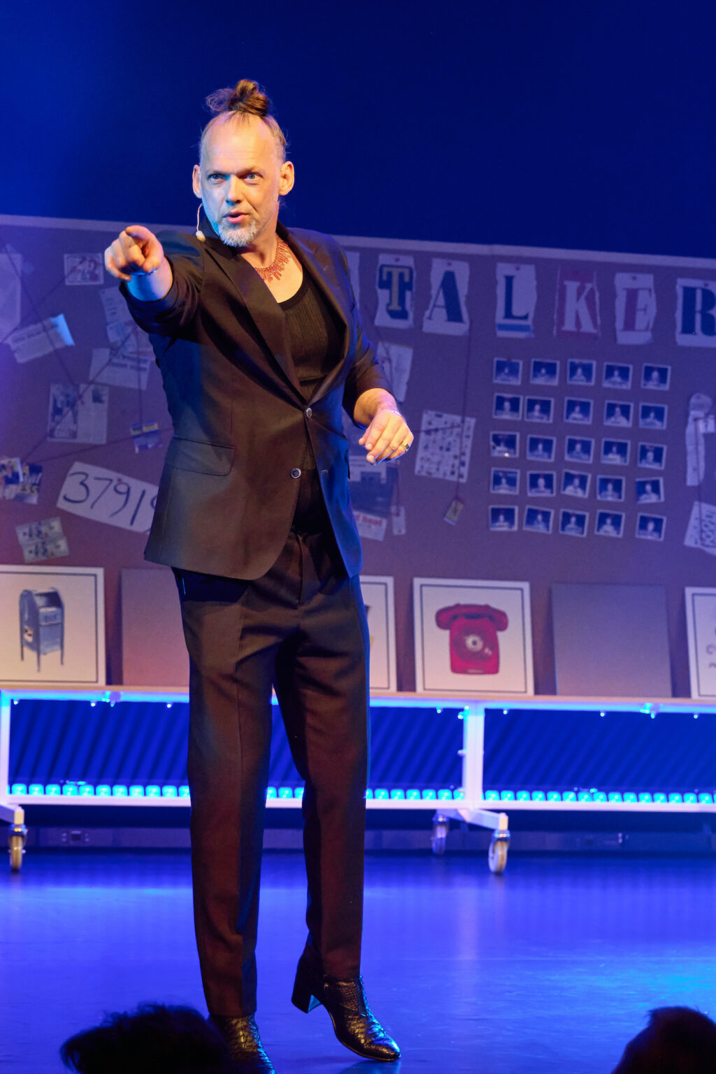 8. Peter Brynolf in STALKER at New World Stages in New York City ...